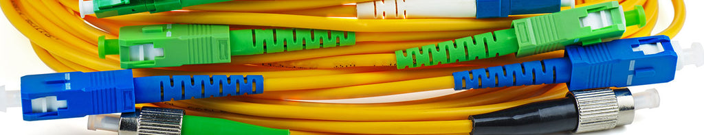Fiber Patch Cables - Single Mode OS2, MultiMode OM1, OM3, OM4, OM5 ...