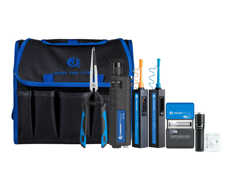 Fiber Optic Connector Cleaning and Inspection Kit (with 400x Microscop ...