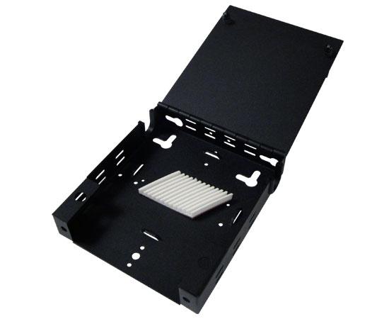 Wall Mount Fiber Splice Panel, Up to 12 Fiber w/ Holder – Fiber Savvy