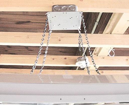 Fixture Support Chain (Single Loop, 100ft, Zinc Steel) – Fiber Savvy