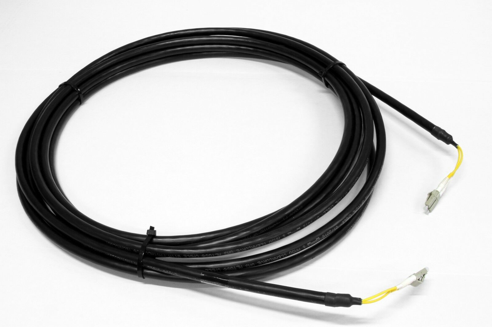 Corning Fiber Optic Outdoor Cable 2 Strand, LC–LC OM3 – Fiber Savvy